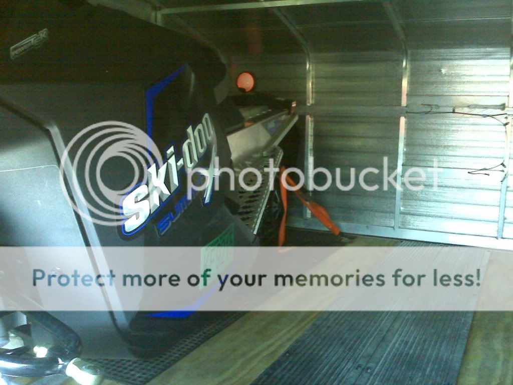 summit 146 in 10' trailer | Ski-Doo Snowmobiles Forum