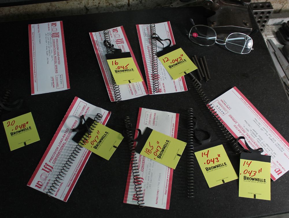 How to identify weights of recoil springs. | 1911 Firearm Addicts