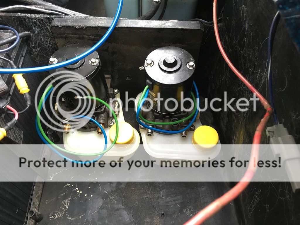 Power pole pump mounting?