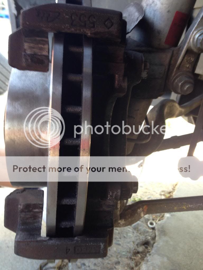 New brake rotor touching caliper bracket. NEED HELP!! | BMW Forum ...